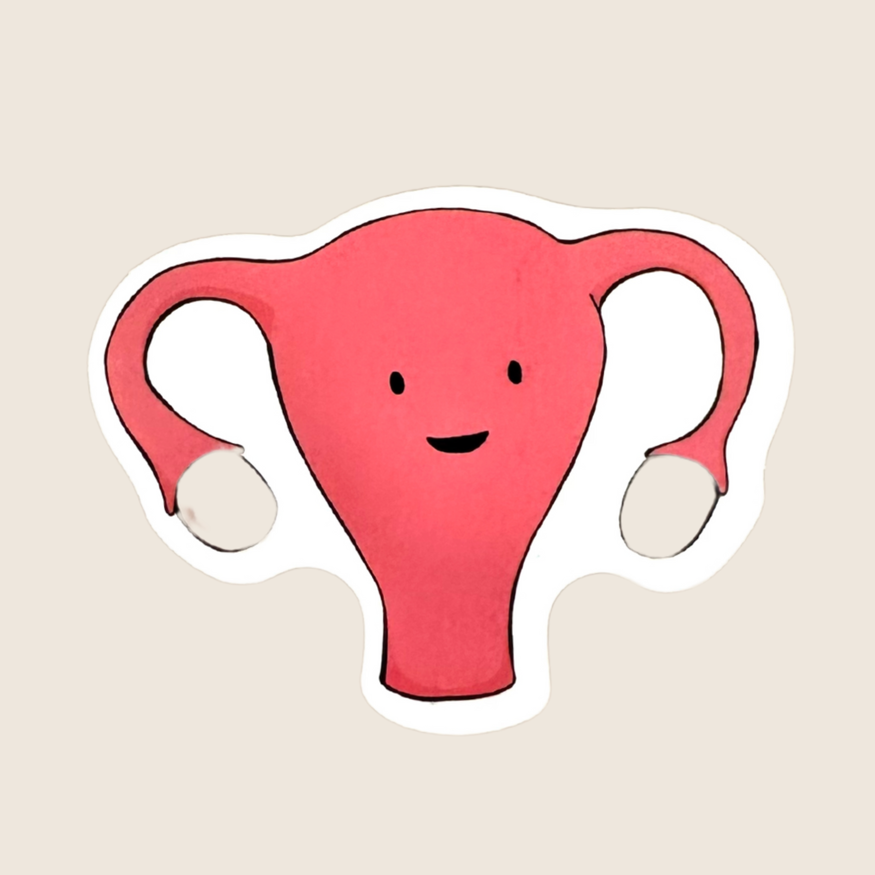 UTERUS STICKER – The Front Line